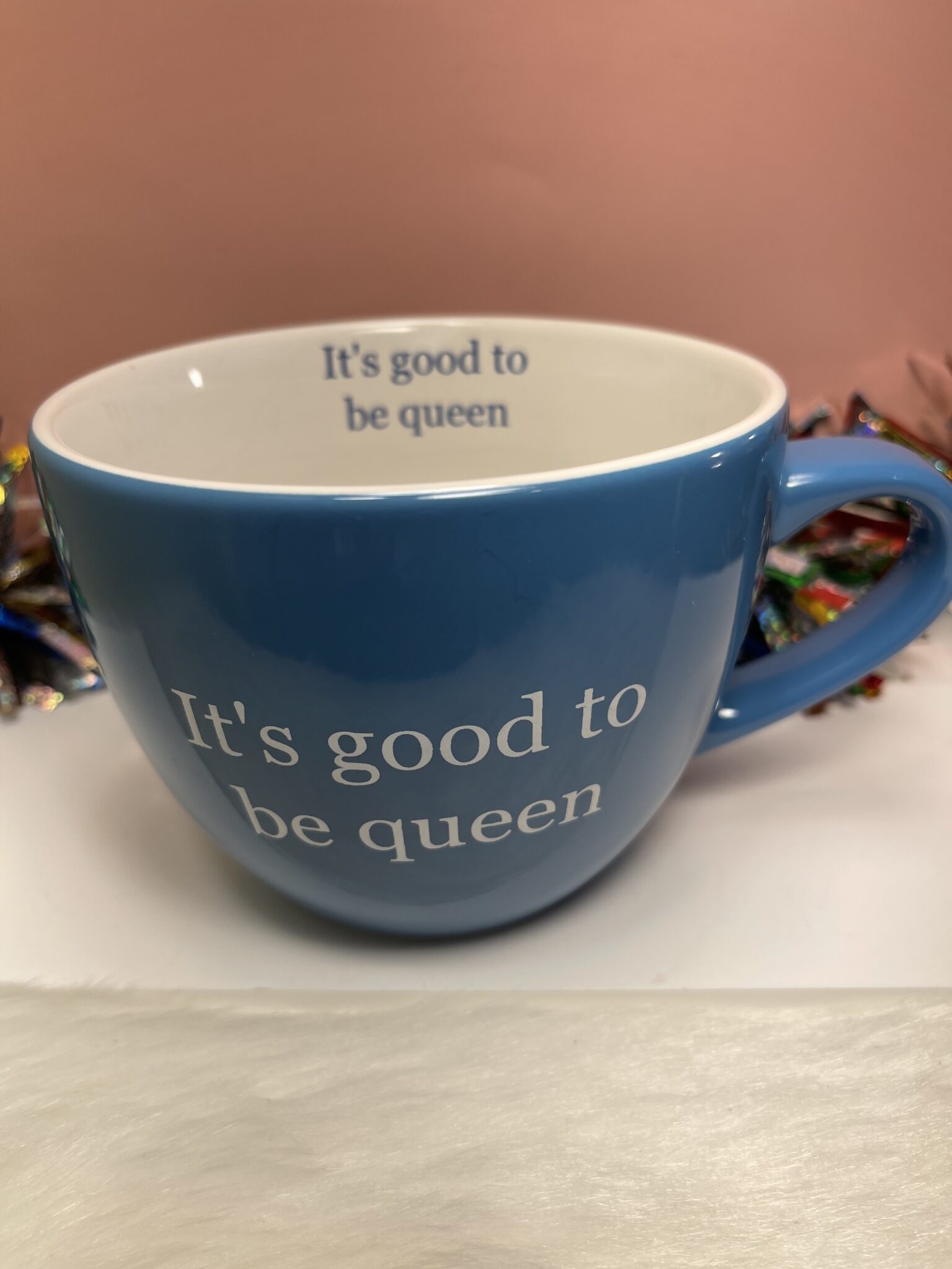 It's Good To Be Queen Extra Large Coffee Cup Mug with It's Good To Be ...