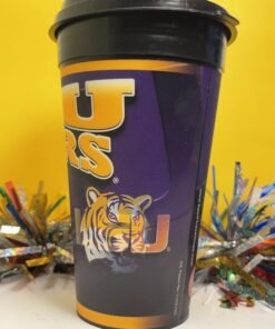 Holographic LSU Tigers Spirit Cup with Lid Louisiana State University ...