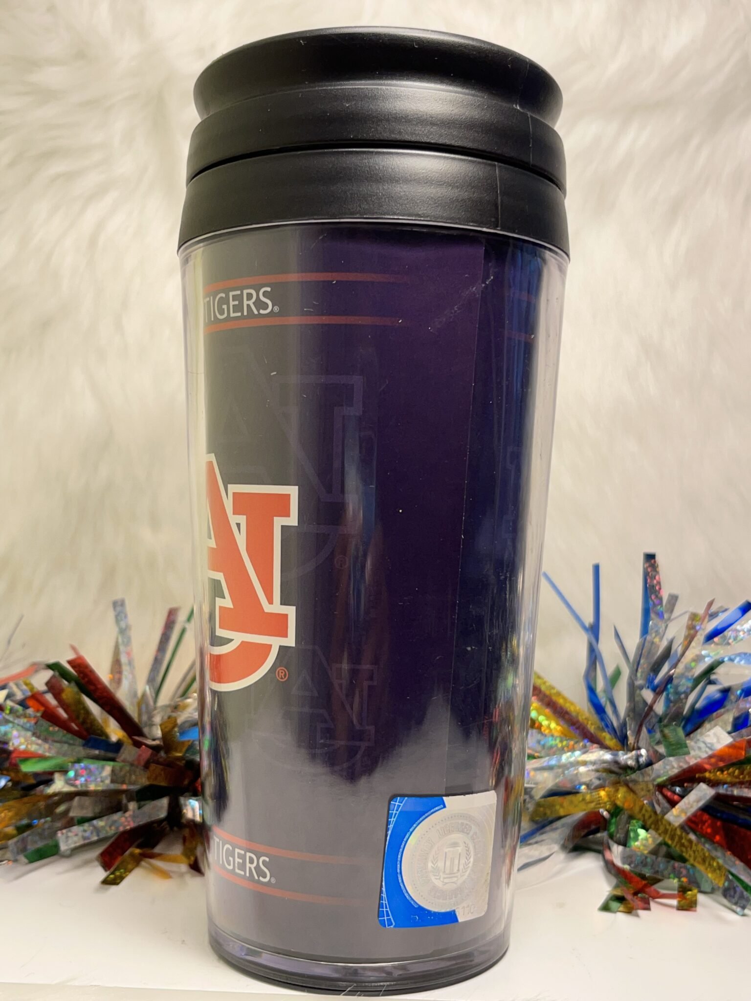 Auburn Tigers Spirit Cup with Lid Auburn Tigers Football Souvenir Cup ...