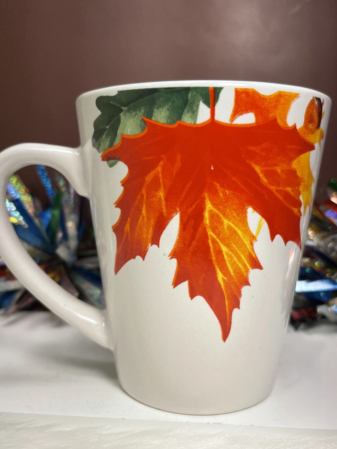 Vibrant Fall Leaves Coffee Cup Mug - CupofMood