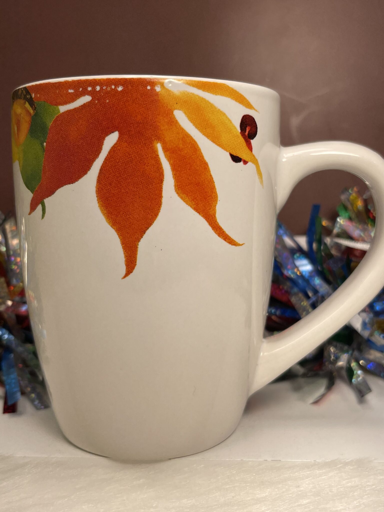 Fall Leaves Coffee Cup Mug With Vibrant Fall Colors Coffee Cup for Fall ...