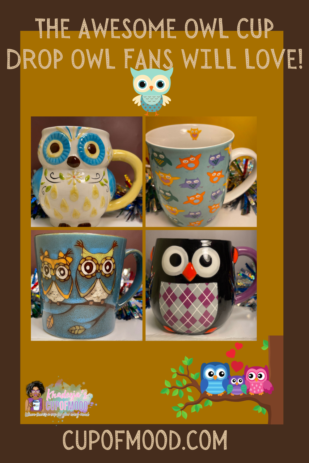 The Awesome Owl Cup Drop Owl Fans Will Love! - CupofMood