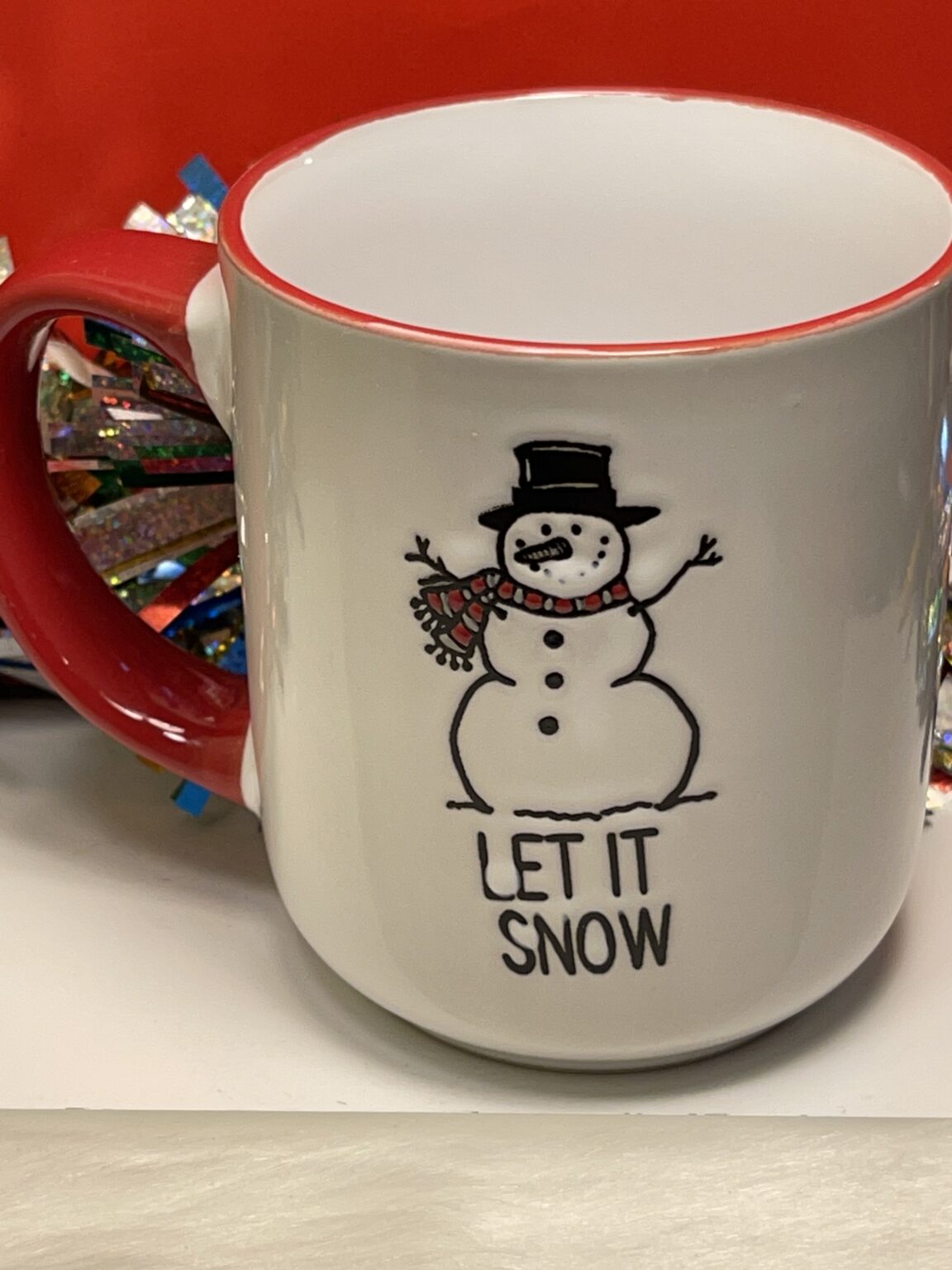 Let It Snow Snowman Mug - CupofMood
