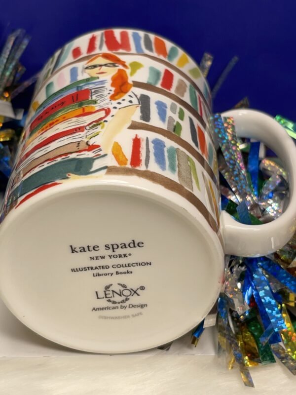 Kate Spade Library Books Mug - CupofMood
