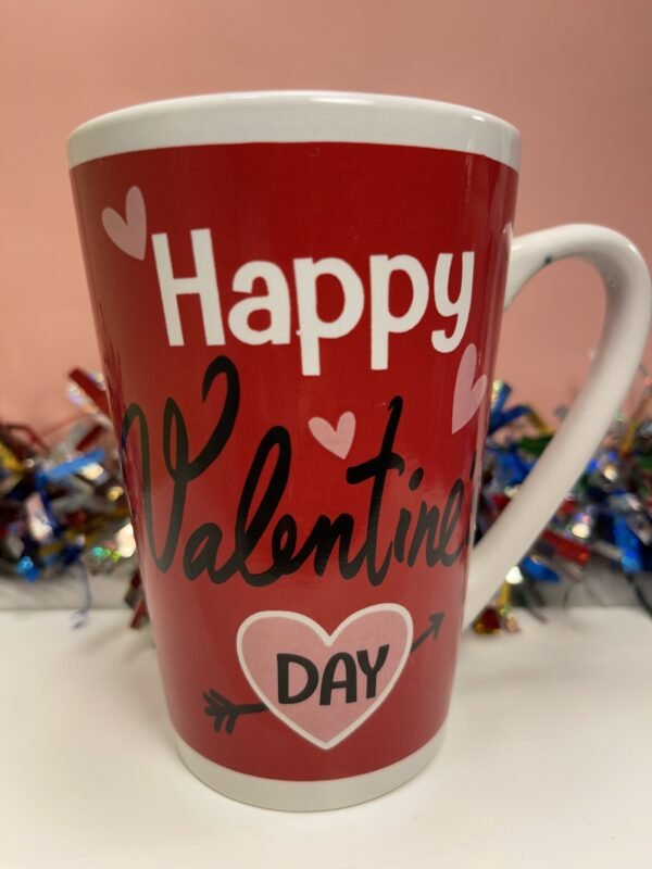 Red Happy Valentines Mug - CupofMood