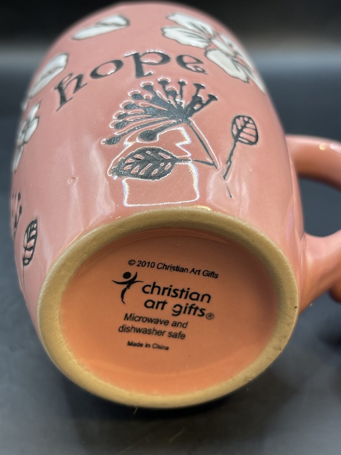 Engraved Pink Hope Mug - CupofMood