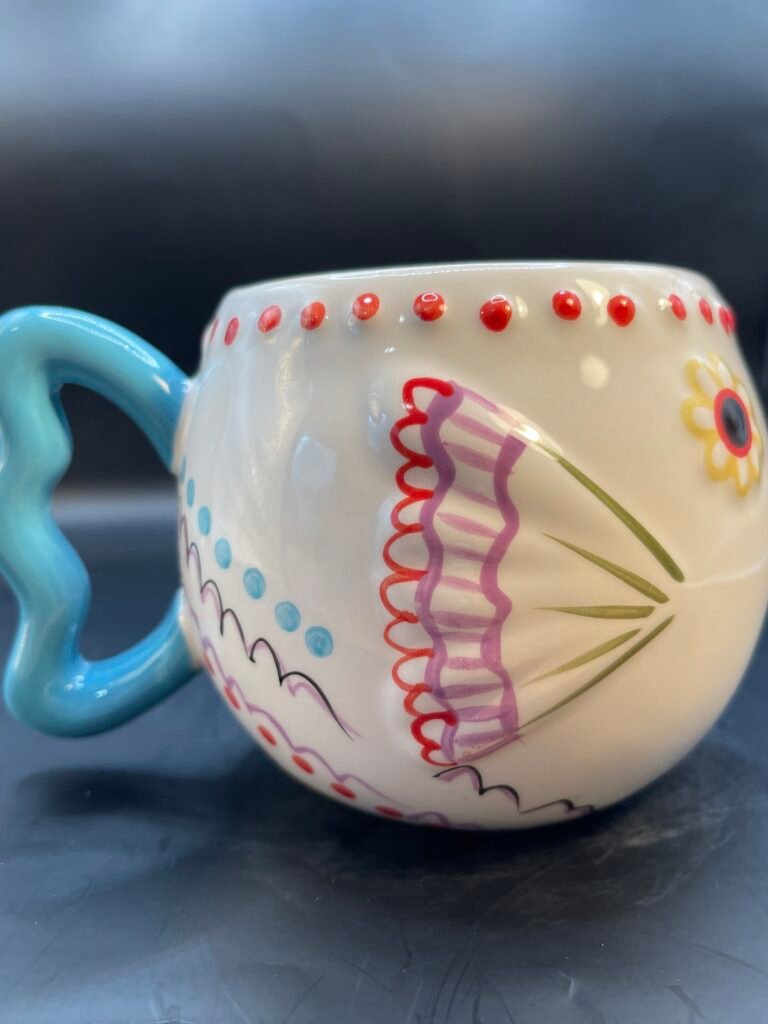 Clay Art Fish Mug - CupofMood Clay Art Fish Mug