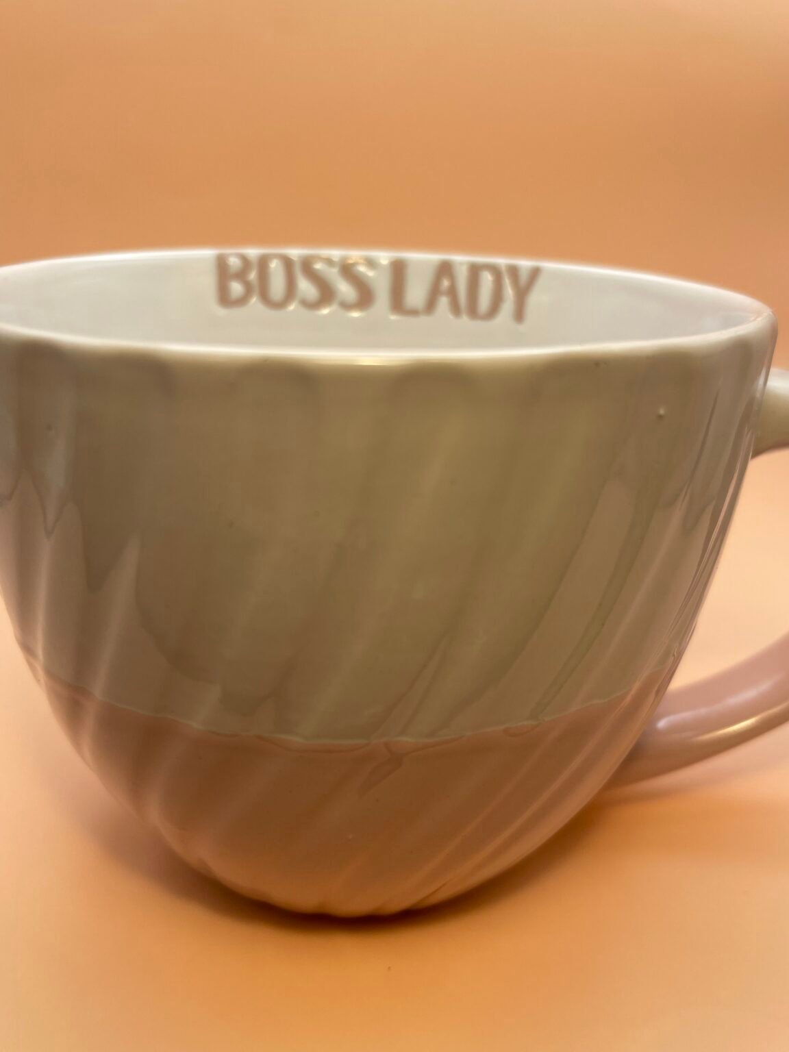 Boss Lady Embossed Mug - CupofMood