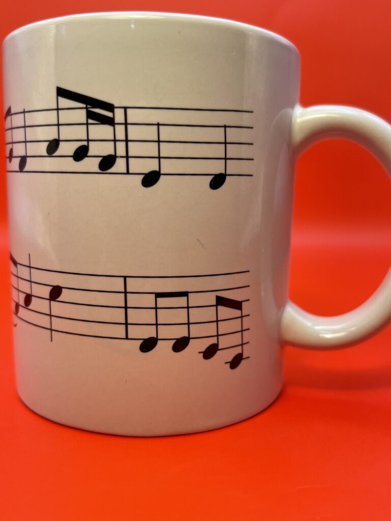 Musical Notes Mug - CupofMood