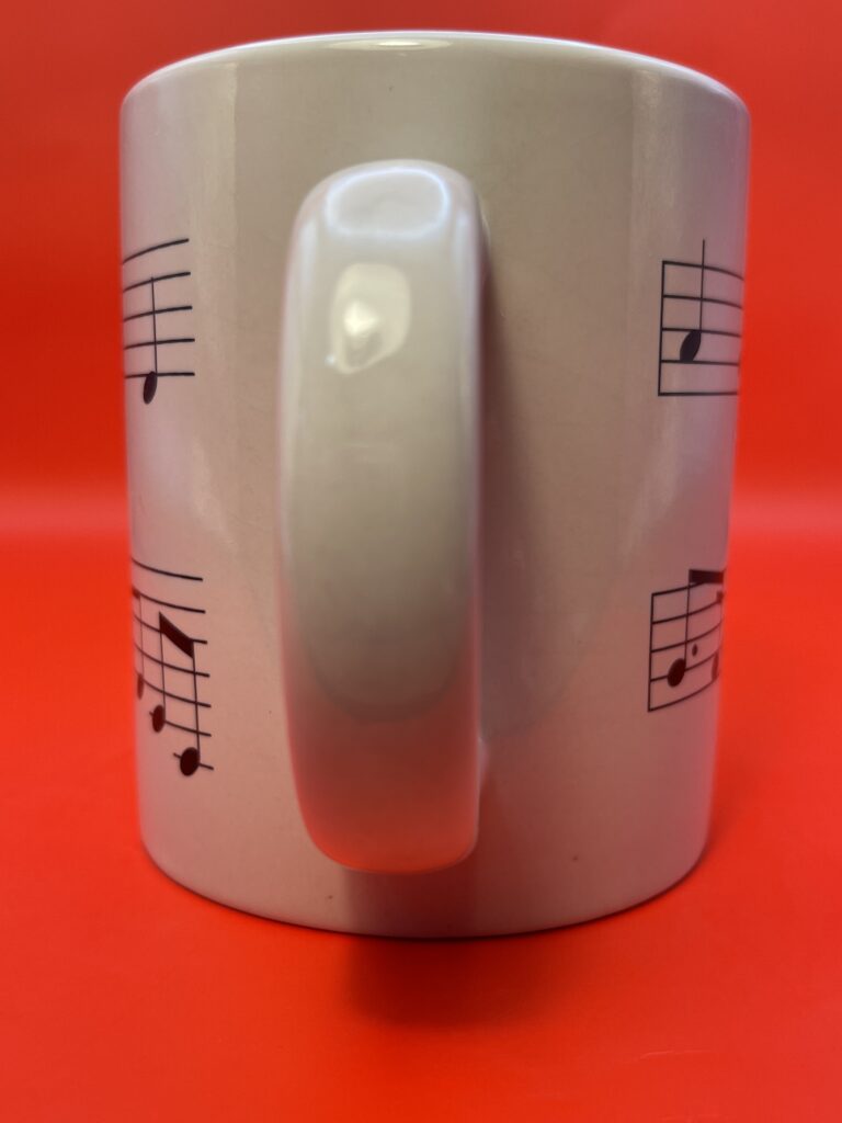 Musical Notes Mug - CupofMood