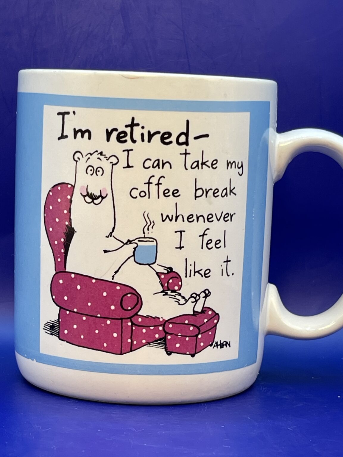 Retired Coffee Break Mug - CupofMood