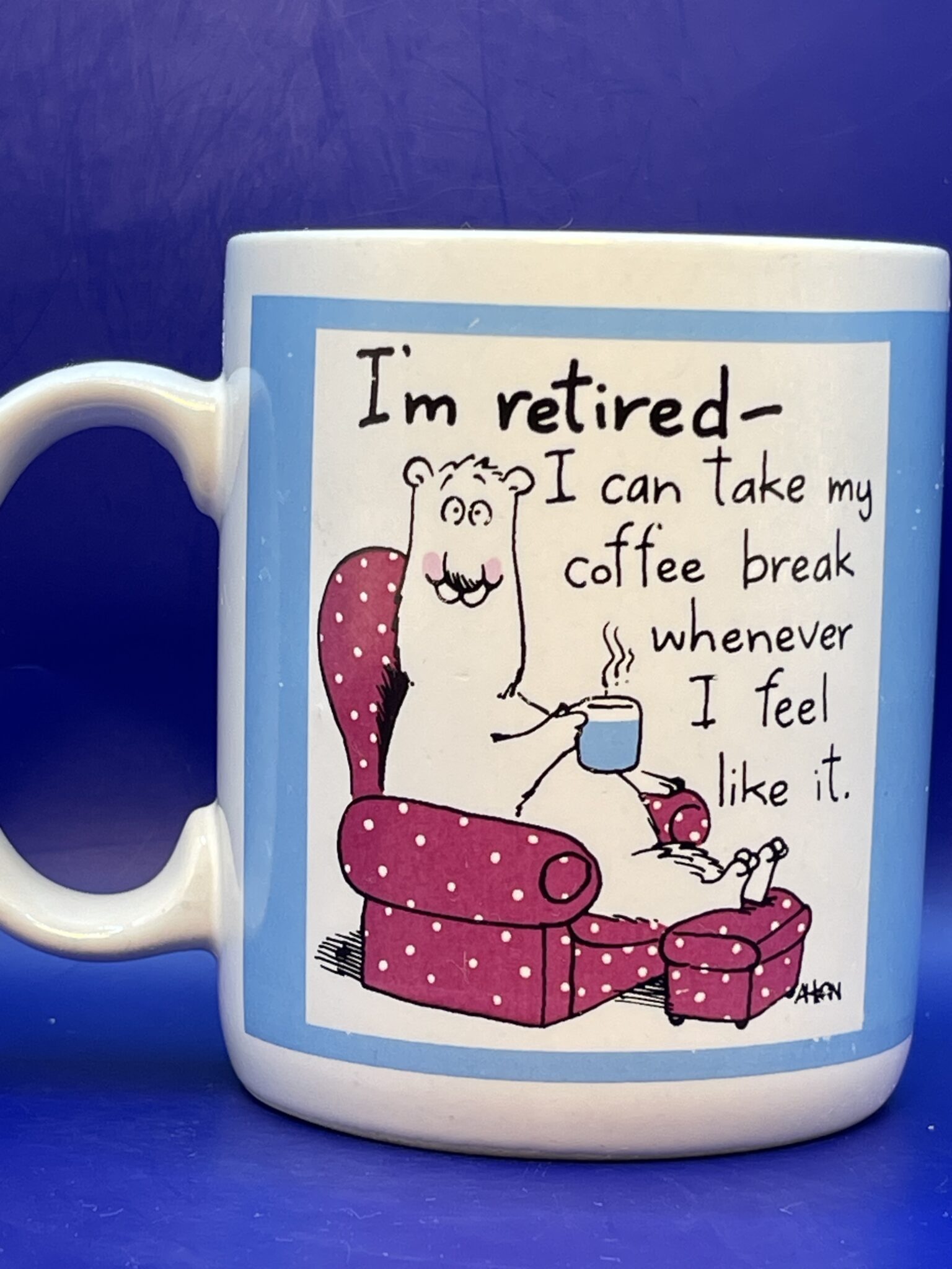 Retired Coffee Break Mug - CupofMood