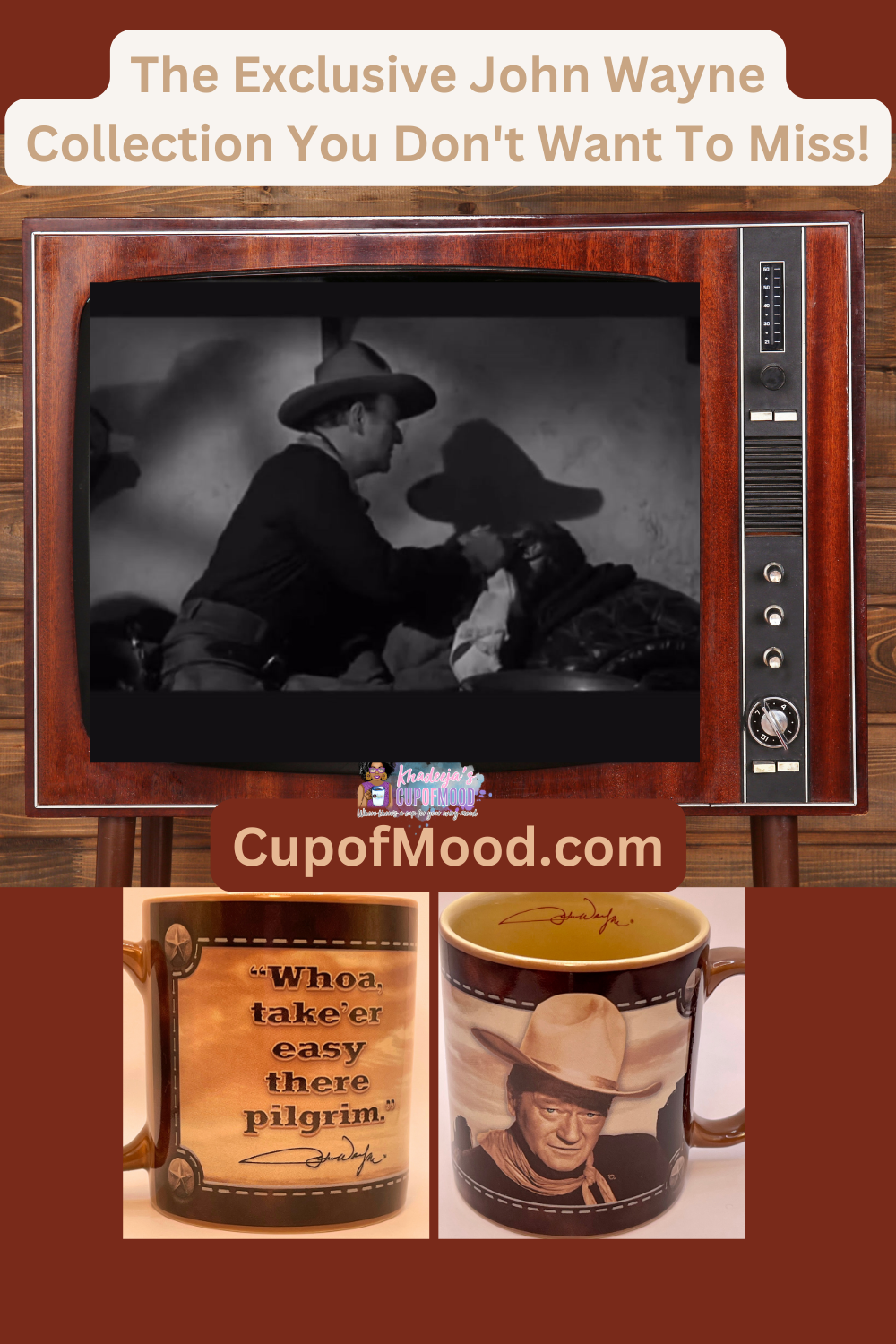 Exclusive John Wayne Collection - CupofMood
