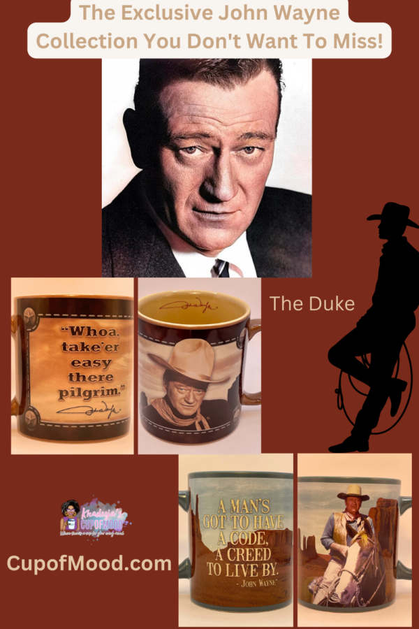 Exclusive John Wayne Collection - CupofMood