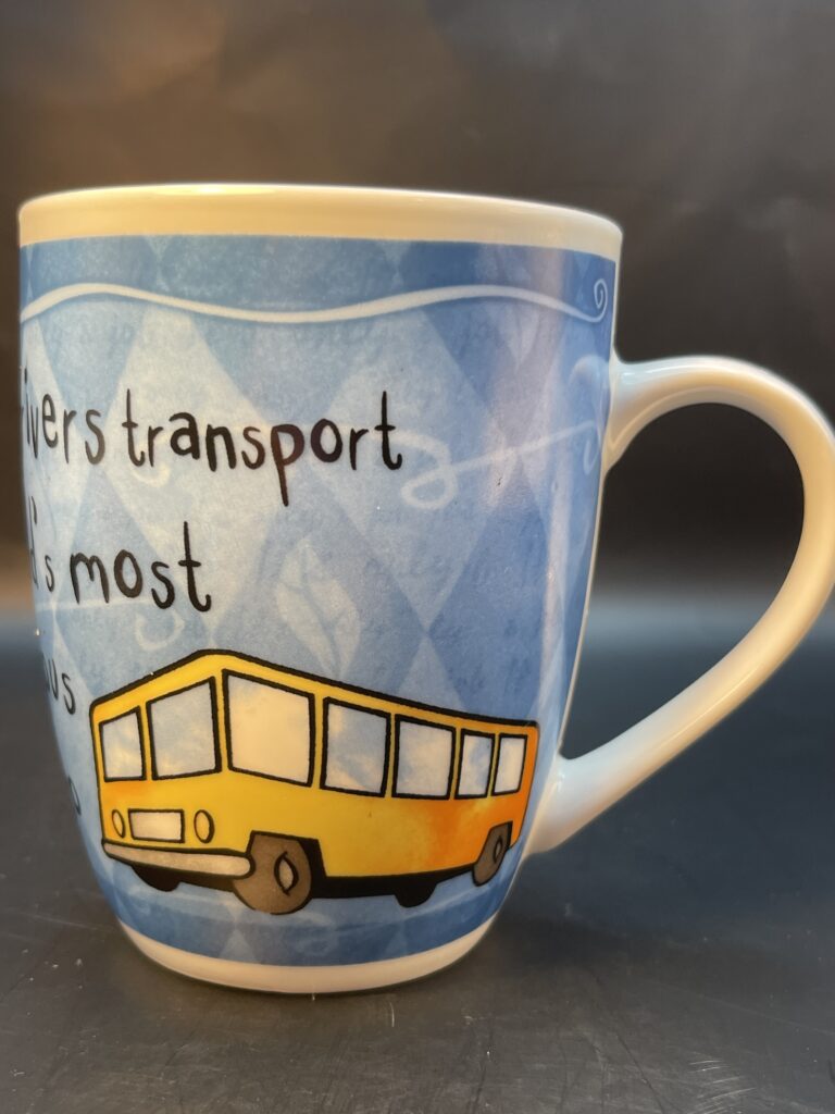 Brilliant Bus Driver Porcelain Mug - CupofMood