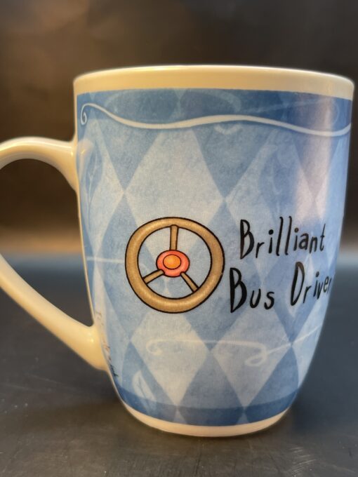 Brilliant Bus Driver Porcelain Mug - CupofMood