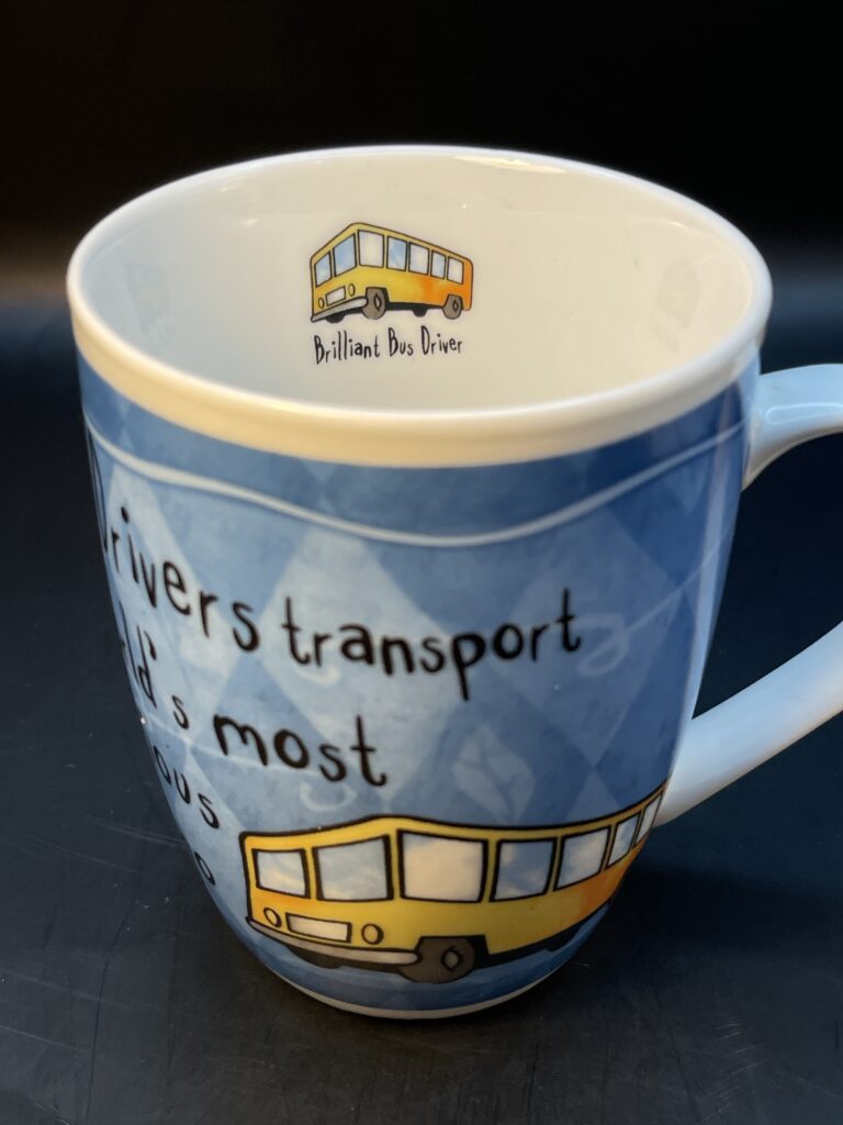 Brilliant Bus Driver Porcelain Mug - CupofMood
