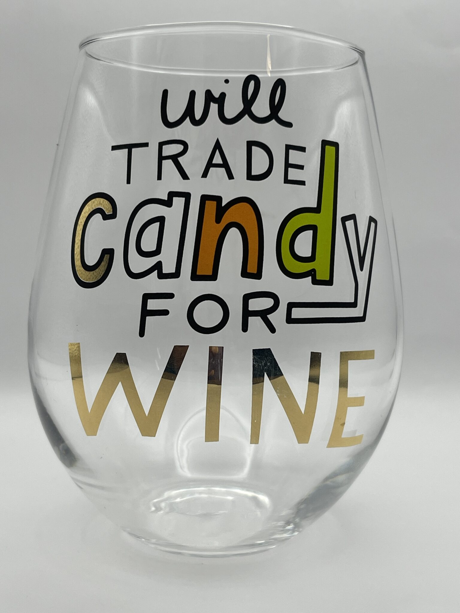 Candy For Wine Wineglass - CupofMood