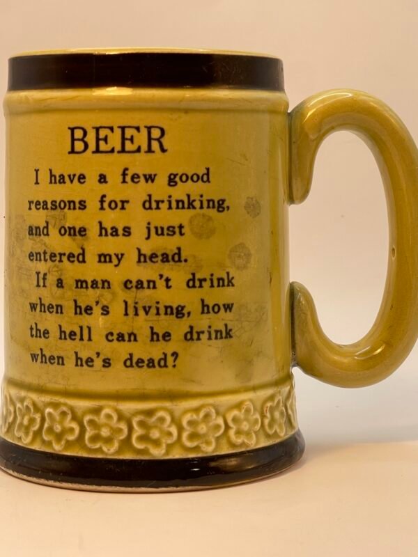 Rhyming Beer Mug - CupofMood