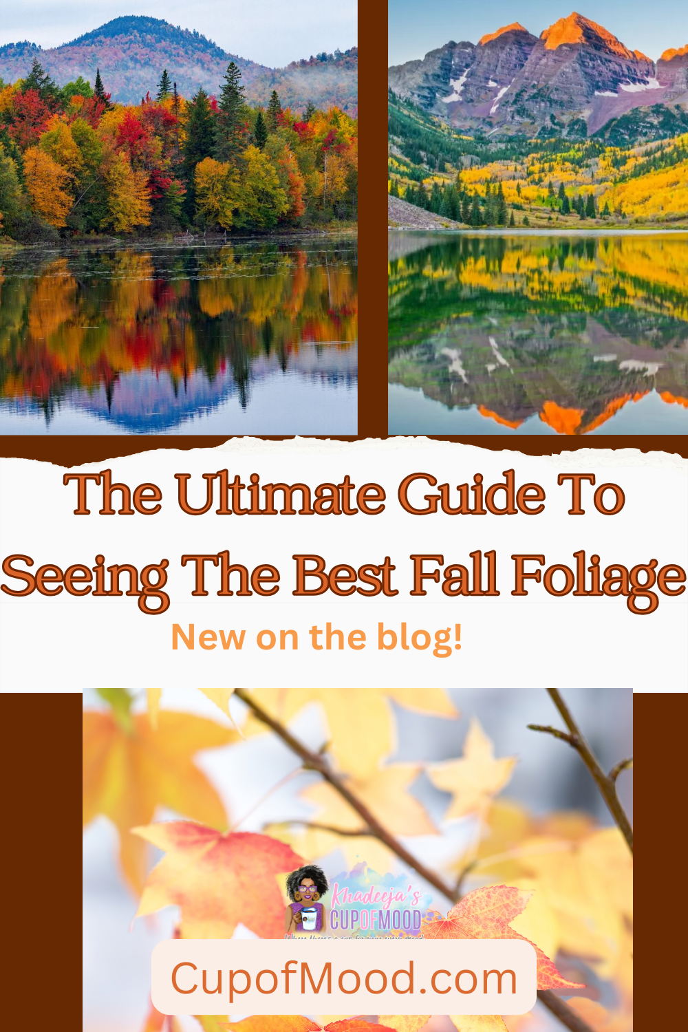 The Ultimate Guide To Seeing The Best Fall Foliage! - CupofMood