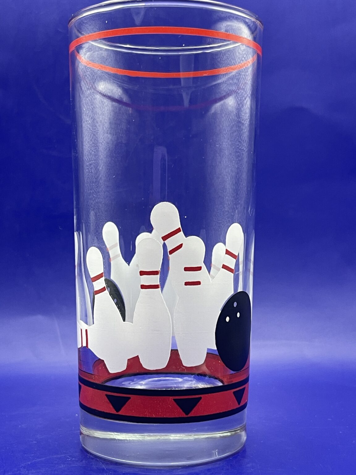 Vintage Bowling Drinking Glass - CupofMood