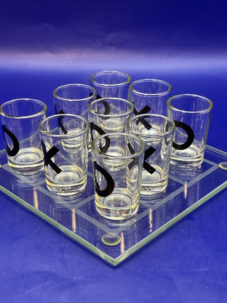 Shot Glass TicTacToe Game - CupofMood
