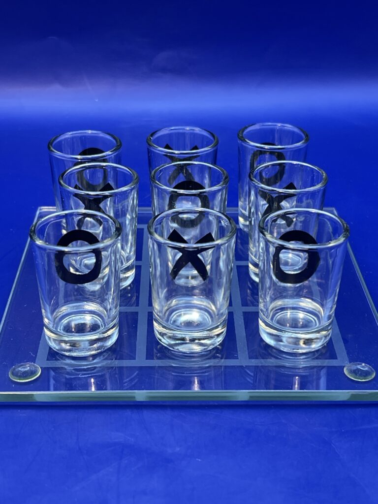 Shot Glass TicTacToe Game - CupofMood