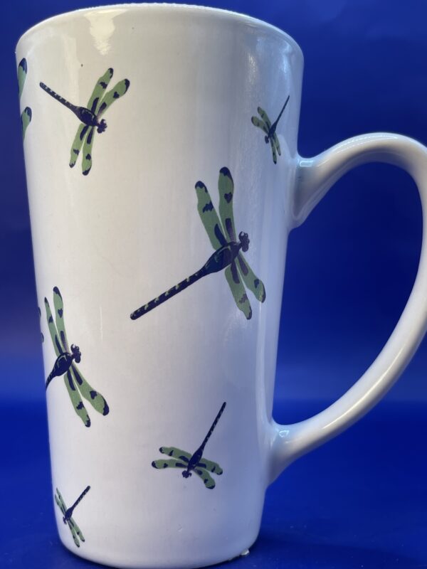 Green Dragonfly Latte Mug - CupofMood