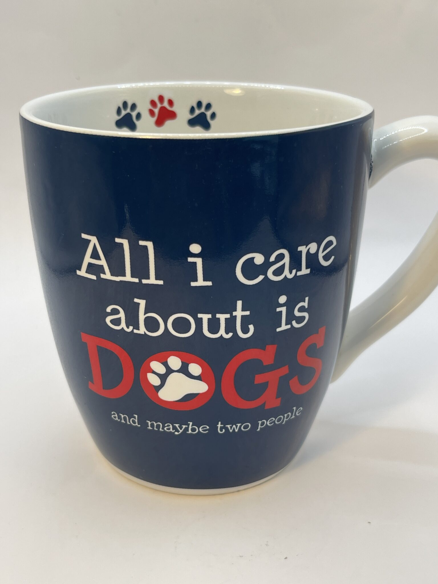 Jumbo Care About Dogs Mug - CupofMood