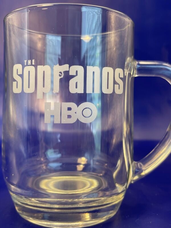 Sopranos HBO Glass Mug - CupofMood