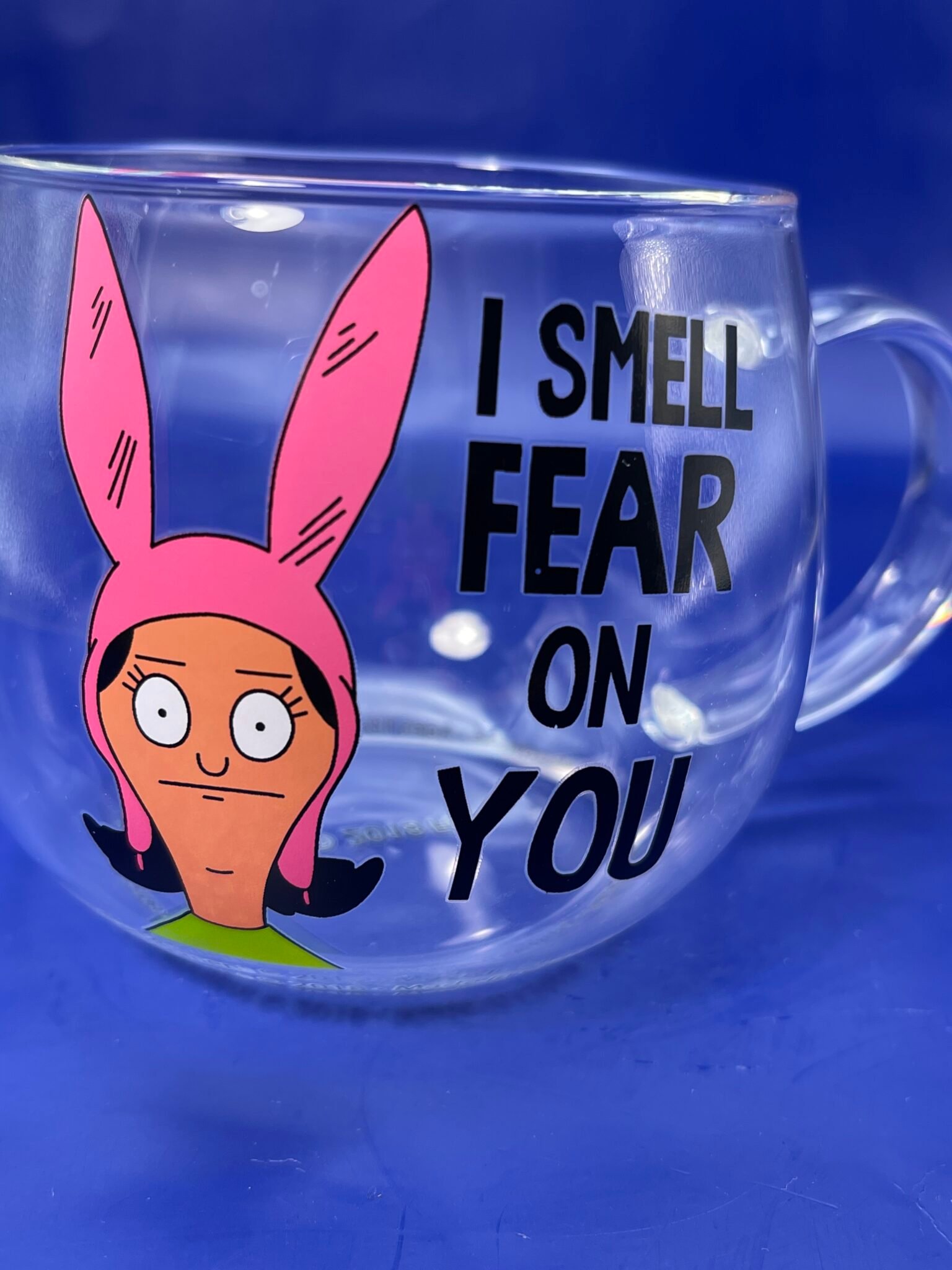 Bob's Burger Louise Glass Mug - CupofMood