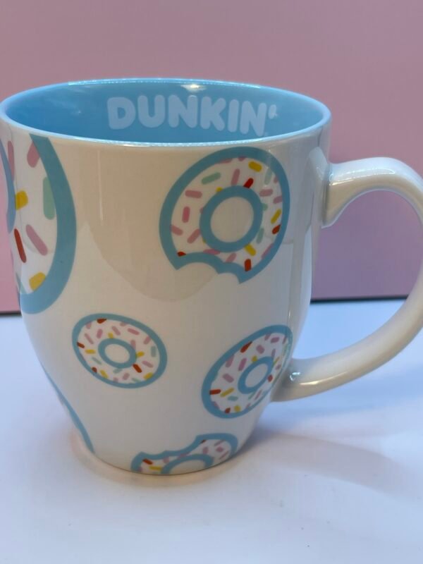 Dunkin Donuts Blue White Mug - CupofMood