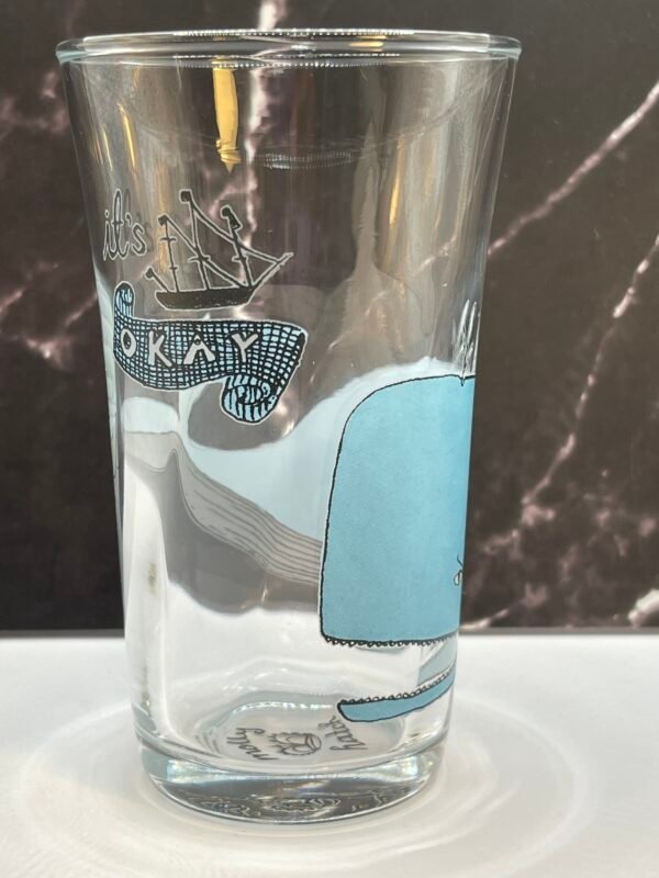 Molly Hatch Whale Juice Glass - CupofMood