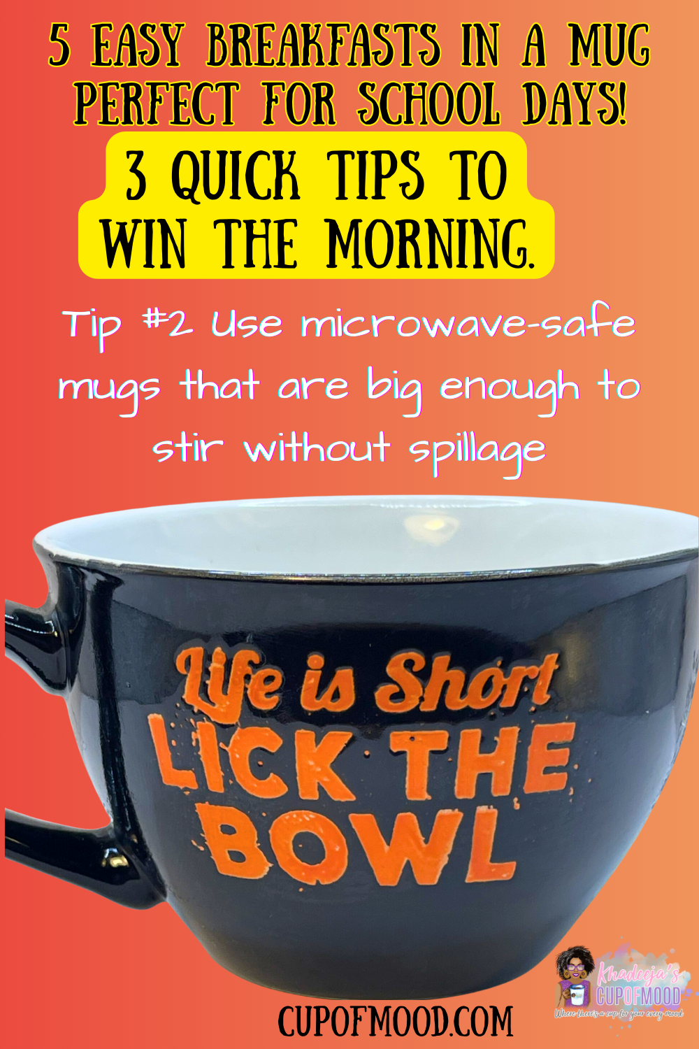 Easy Breakfasts In a Mug - CupofMood